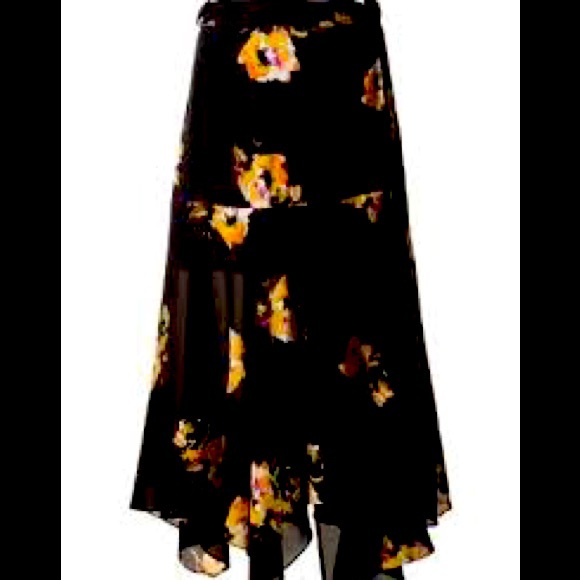 A.L.C. | Skirts | Alc Floral Wrap Skirt | Poshmark